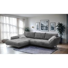 exxpo - sofa fashion Ecksofa &raquo;Biarritz modern und elegantes Mega Sofa mit tollem Sitzkomfort, L-Form&laquo; XXL&ndash; Longchair Ecke in hochwertiger Verarbeitung
