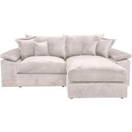 Home Affaire Ecksofa &raquo;Soft&Cosy XL L-Form, B: 246 cm - OTTO. Verl&auml;ssliche Qualit&auml;t.&laquo; Mega-Sofa, Cord oder Chenille-Struktur, mit Federkern & 4 