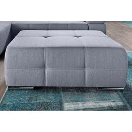 Sit & More sit&more Hocker &raquo;Mistral&laquo; grau Struktur ( 100% Polyester)