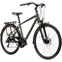 Trekkingrad &raquo;Trans 4.0&laquo; 24 Gang Shimano ACERA M3020 Schaltwerk Kettenschaltung braun Trekkingrad