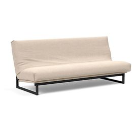 INNOVATION LIVING Schlafsofa &raquo;Fraction Dauerschlaffunktion, schlicht und elegant, Industriedesign&laquo; bequem, R&uuml;ckenlehne 3-fach verstellbar braun 100% 