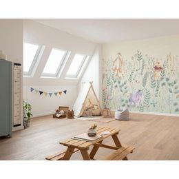 Komar Fototapete &raquo;Digitaldruck Vlies - Winnie the Pooh Hide and Seek&laquo; bedruckt glatt Kinderzimmer bunt Vlies