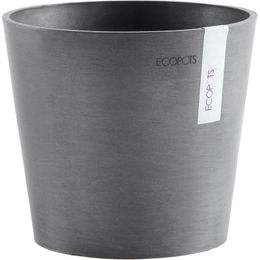 Ecopots Blumentopf &raquo;AMSTERDAM Mini Grey&laquo; BxTxH: 17x17x14,9 cm grau Kunststoff