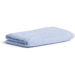 M&ouml;ve Badetuch &raquo;Superwuschel&laquo; Badetuch mit Bord&uuml;re, 100% Premium Cotton Baumwolle, einfarbig, weich blau Walkfrottee, Baumwolle