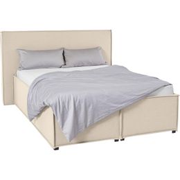 LeGer Home by Lena Gercke Polsterbett &raquo;Isaline&laquo; wahlweise ohne Matratze oder mit 3 Matratzenarten, Kopfteilh&ouml;he 107 cm beige 100% Polyester