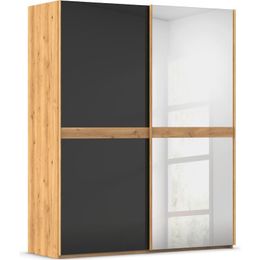 Rauch Schwebet&uuml;renschrank &raquo;Kleiderschrank Schrank Garderobe Schlafzimmerschrank SCALE-LINE&laquo; edle Optik mit Bauchbinde mit Glas/Spiegel-Front MADE IN 