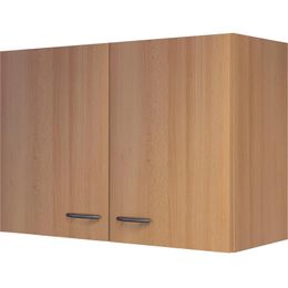Flex-Well H&auml;ngeschrank &raquo;Nano&laquo; (B x H x T) 80 x 54,8 x 32 cm braun Holzwerkstoff