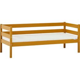 Hoppekids Einzelbett &raquo;ECO Comfort Kinderbett, Kiefer Massivholz, Jugendbett inkl. Rollrost&laquo; 70x160 cm, wahlweise in verschieden Farben/ Matratze/ 