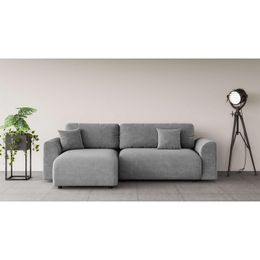 Home Affaire Ecksofa &raquo;VasbySuyal&laquo; L-Form grau 100% Polyester