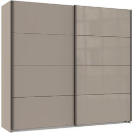 wimex Kleiderschrank &raquo;Tilburg, Metallgriffe, Made in Germany&laquo; Breite 270cm wahlweise mit 2 oder 3 T&uuml;ren, mit Schwebet&uuml;ren, jeweils 1 Glaselement, 180, 225 