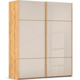 Rauch Schwebet&uuml;renschrank &raquo;Kleiderschrank Schrank Garderobe Schlafzimmerschrank SCALE-TRIO&laquo; edle dreigeteilte Front mit 2 Zierleisten Glasfront MADE 