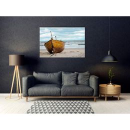 queence Acrylglasbild &raquo;Eragon&laquo; Himmel Meer Meer Bilder Schiffe Spa Spa Bilder Strand 1 Stk. tlg. Fine Art-Print in Galeriequalit&auml;t blau Acrylglas