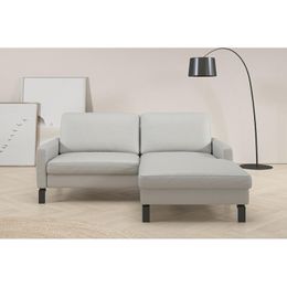 Home Affaire Ecksofa &raquo;Lecce, L-Form, Federkernpolsterung, Breite 194 cm&laquo; inkl. saugroboterfreundliche H&ouml;he & schmale Armlehnen 100% Polyester