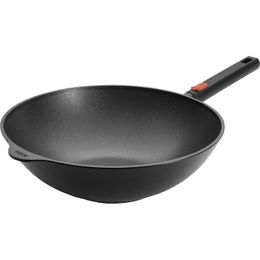 WOLL MADE IN GERMANY Wok &raquo;Eco Logic QXR&laquo; Aluminiumguss 1 Stk. tlg. schwarz