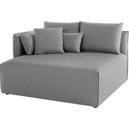 OTTO home Ottomane &raquo;N&ouml;re&laquo; kurzes Lounge-Modul - zum Zusammenstellen, Breite 138 cm, Tiefe 128 cm grau 100% Polypropylene