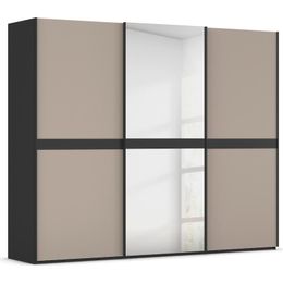Rauch Schwebet&uuml;renschrank &raquo;Kleiderschrank Schrank Garderobe Schlafzimmerschrank SCALE-LINE&laquo; edle Optik mit Bauchbinde mit Glas/Spiegel-Front MADE IN 