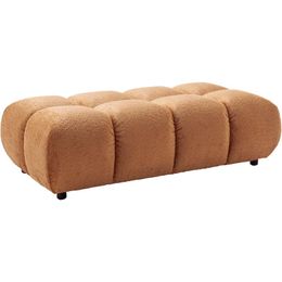 Home Affaire Polsterhocker &raquo;Cozy Bubble, mit eleganter Steppung, weich gepolstert, 143x73 cm&laquo; 1 Stk. tlg. passend zum Sofa und dem drehbaren Sessel 