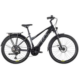 Husqvarna E-Bicycles Unisex Husqvarna E-BICYCLES &raquo;E-Trekkingbike Pather 2 Damen&laquo; 11 Gang Tektro RD-M550 Schaltwerk Kettenschaltung Mittelmotor 250 W 