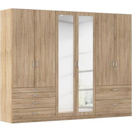 Rauch Kleiderschrank &raquo;Kleiderschrank Schrank Garderobe W&auml;scheschrank WILDBERG&laquo; Breiten 226/271 cm, H&ouml;hen 210/229 cm, mit 6 Schubladen, obere Schublade