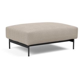 INNOVATION LIVING Polsterhocker komfortabler Hocker, variabel einsetzbar beige 100% Polyester