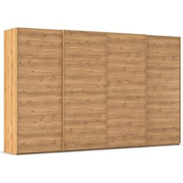 Rauch Schwebet&uuml;renschrank &raquo;Kleiderschrank Schrank Garderobe Schlafzimmerschrank SCALE-TRIO&laquo; edle dreigeteilte Front, 2 Zierleisten in Griff-Farbe MADE