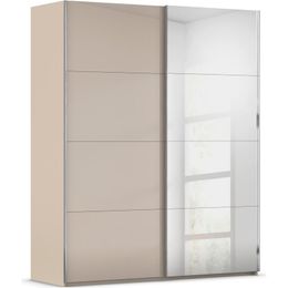 Rauch Schwebet&uuml;renschrank &raquo;Kleiderschrank Schrank Garderobe Schlafzimmerschrank SCALE-FYRA&laquo; edle viergeteilte T&uuml;ren Spiegel/Glas-Mix viele Farben MADE