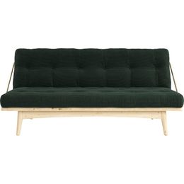 Karup Design Schlafsofa &raquo;Folk&laquo; aus massiven Kiefernholz, inkl. Futonmatratze gr&uuml;n 100% Polyester