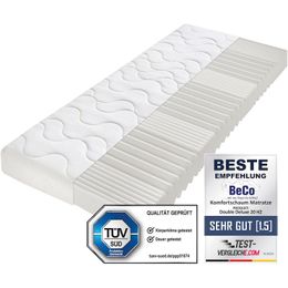 Beco Komfortschaummatratze &raquo;Double Deluxe Matratze 20, Matratze in 90x200 cm und weiteren Gr&ouml;&szlig;en&laquo; 20 cm hoch Raumgewicht: 28 kg/m&sup3; 1 Stk. tlg. Matratze vom