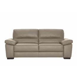 Calia italia 3-Sitzer &raquo;Gaia, hochwertiges Ledersofa mit erstklassigem Sitzkomfort&laquo; edles Design, in zwei hochwertigen Lederqualit&auml;ten beige Leder 