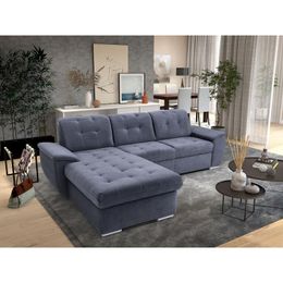 exxpo - sofa fashion Ecksofa &raquo;Derby Inkl. Kopfteilverstellung, wahlw. Bett & Bettkasten, L-Form&laquo; EXTRA an Komfort zum Relaxen, Entspannen und 