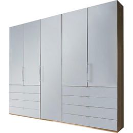 Wiemann Faltt&uuml;renschrank &raquo;Loft, Kleiderschrank, Schrank, W&auml;scheschrank, mit Glasfront&laquo; 3 Breiten, 2 H&ouml;hen 216/236 cm ausw&auml;hlbar, MADE IN GERMANY, inkl