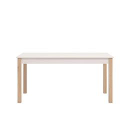 Home Affaire Esstisch &raquo;Belfort, 160-200 cm, Elegant, modern und stilvolles Design&laquo; Verl&auml;ngerbar durch Einlegeplatte, trendige Farbe beige