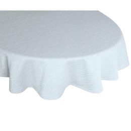WIRTH Tischdecke &raquo;Berwick&laquo; blau Baumwolle, Polyester