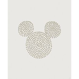 Komar Bild &raquo;Mickey ́s Score&laquo; Disney 1 Stk. tlg. Wandbild zur Dekoration im Kinderzimmer - ohne Rahmen beige Holz, Papier