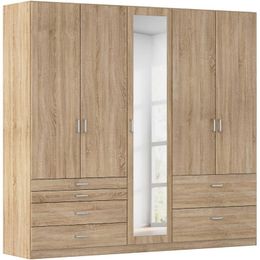 Rauch Kleiderschrank &raquo;Kleiderschrank Schrank Garderobe W&auml;scheschrank WILDBERG&laquo; Breiten 226/271 cm, H&ouml;hen 210/229 cm, mit 6 Schubladen, obere Schublade