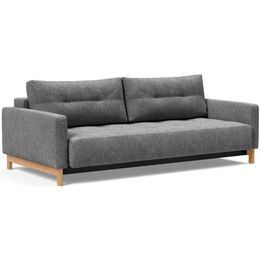 INNOVATION LIVING Schlafsofa &raquo;Pyxis 3-Sitzer mit extrabreiter Bettfunktion, Skandi-Design&laquo; Multifunktionssofa, extrabequem durch Taschenfederkern, 