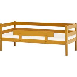 Hoppekids Einzelbett &raquo;ECO Comfort Kinderbett, Kiefer Massivholz, Jugendbett inkl. Rollrost&laquo; 70x160 cm, wahlweise in verschieden Farben/ Matratze/ 