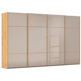 Rauch Schwebet&uuml;renschrank &raquo;Kleiderschrank Schrank Garderobe Schlafzimmerschrank SCALE-TRIO&laquo; edle dreigeteilte Front mit 2 Zierleisten Glasfront MADE 