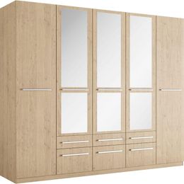 Priess Kleiderschrank &raquo;Schrank Garderobe W&auml;scheschrank Barcelona in 5 Breiten&laquo; viel Stauraum, ger&auml;umige Schubk&auml;sten, mit Spiegel, MADE IN GERMANY 