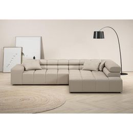 Home Affaire Ecksofa &raquo;Ancona incl. Kopfteilverstellung, OTTOs Choice, Breite 319cm, L-Form&laquo; wahlweise motorische Sitztiefenverstellung, auch in Cord +