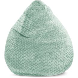 MAGMA Sitzsack &raquo;BeanBag MINK XXL&laquo; 1 Stk. tlg. gr&uuml;n Bezug: 60% Polyacryl, 40% Polyester