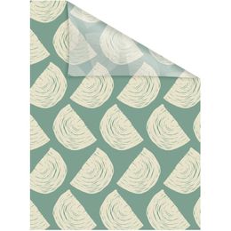 LICHTBLICK ORIGINAL Fensterfolie &raquo;Fensterfolie selbstklebend, Sichtschutz, Moving Rainbow - Gr&uuml;n&laquo; 1 Stk. blickdicht glatt statisch haftend gr&uuml;n 