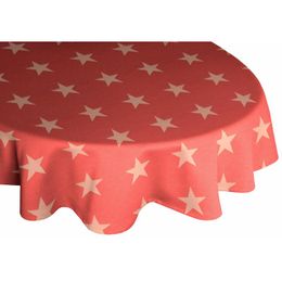 WIRTH Tischdecke &raquo;Felino&laquo; rot Baumwolle, Polyester