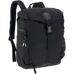 L&auml;ssig L&Auml;SSIG Wickelrucksack &raquo;Green Label, Outdoor, Black&laquo; Reflektoren PETA-approved vegan; zum Teil aus recyceltem Material schwarz Wickelrucksack