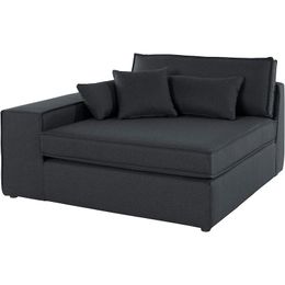 OTTO home Sofaelement &raquo;Enid&laquo; als Teil eines Modulsofas, fester Sitzkomfort grau Baumwollmix (60% Baumwolle/40% Leinen);Struktur fein (100% Polyester);