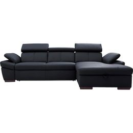 exxpo - sofa fashion Ecksofa &raquo;Salerno, Funktionssofa, Breite 280cm, hoher Sitzkomfort, L-Form&laquo; inkl. Kopf- und Armteilverstellung, wahlweise mit 