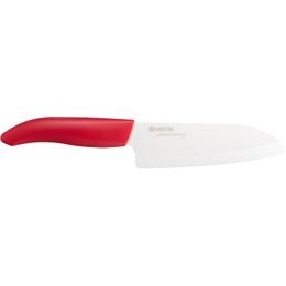Kyocera Santokumesser &raquo;GEN&laquo; extrem scharfe Hochleistungskeramik-Klinge, Klinge 14 cm rot Keramik