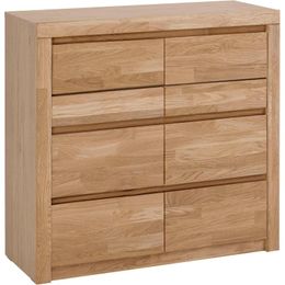 OTTO home Kommode &raquo;Silkeborg&laquo; Breite 90 cm braun Holz teilmassiv
