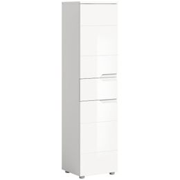 Welltime Midischrank &raquo;CAPRI, H&ouml;he 151cm, 2 T&uuml;ren mit Soft-Close-Funktion, 1 Schubkasten&laquo; Mehrzweckschrank, Universalschrank, Badschrank, 