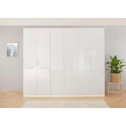 Rauch Dreht&uuml;renschrank &raquo;Kleiderschrank Schrank Garderobe KOLUNA mit Hochglanz-Front&laquo; Breiten 181/226/271/315 cm H&ouml;hen 210/229 cm, Hochglanzfront, inkl
